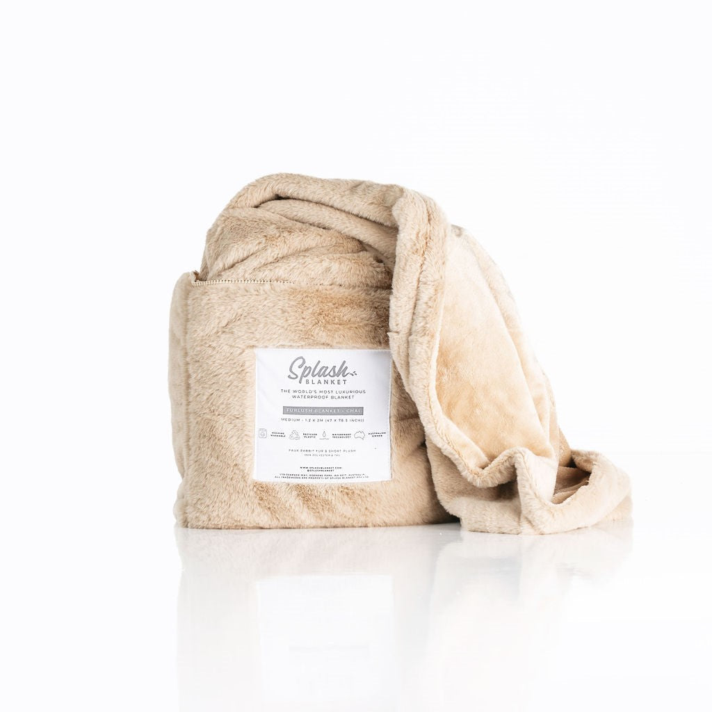 Furlush Waterproof Splash Blanket™ - Chai – Splash Blanket US